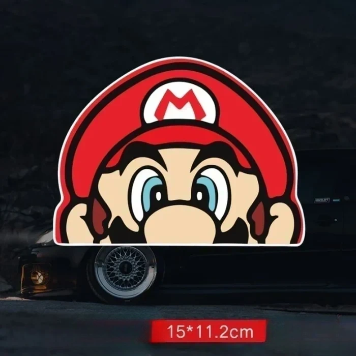 Mario Car Sticker | Mario Toy