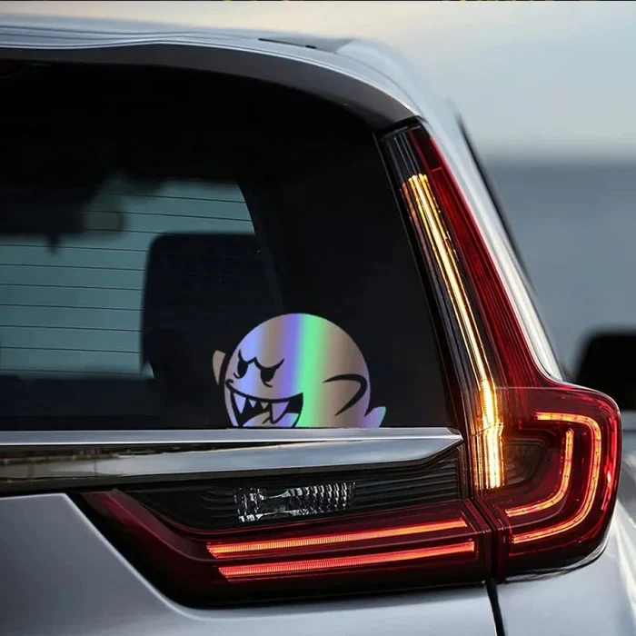 Boo Car Decal | Mario Toy